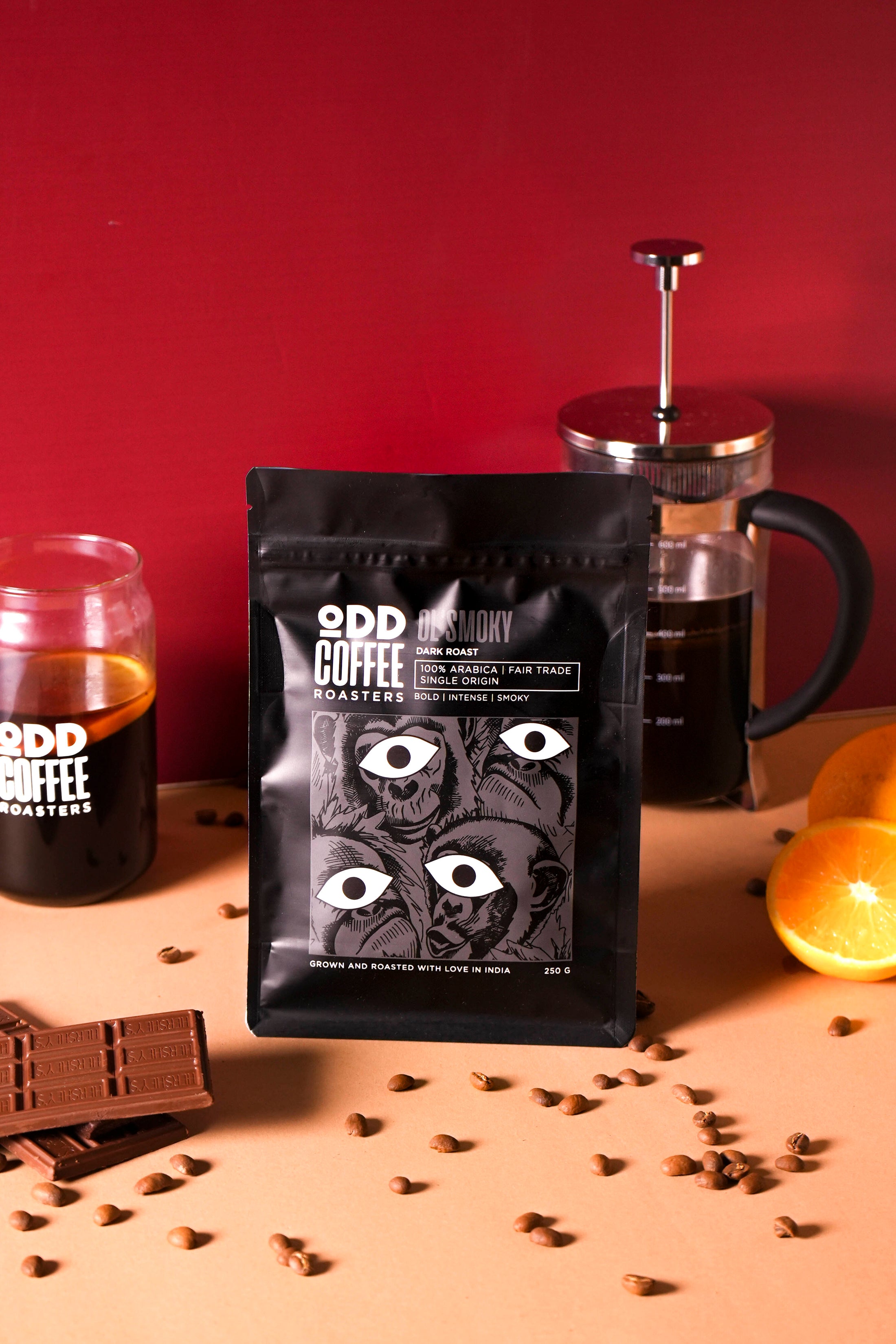 OL' Smoky Dark Roast Beans – Odd Coffee Roasters